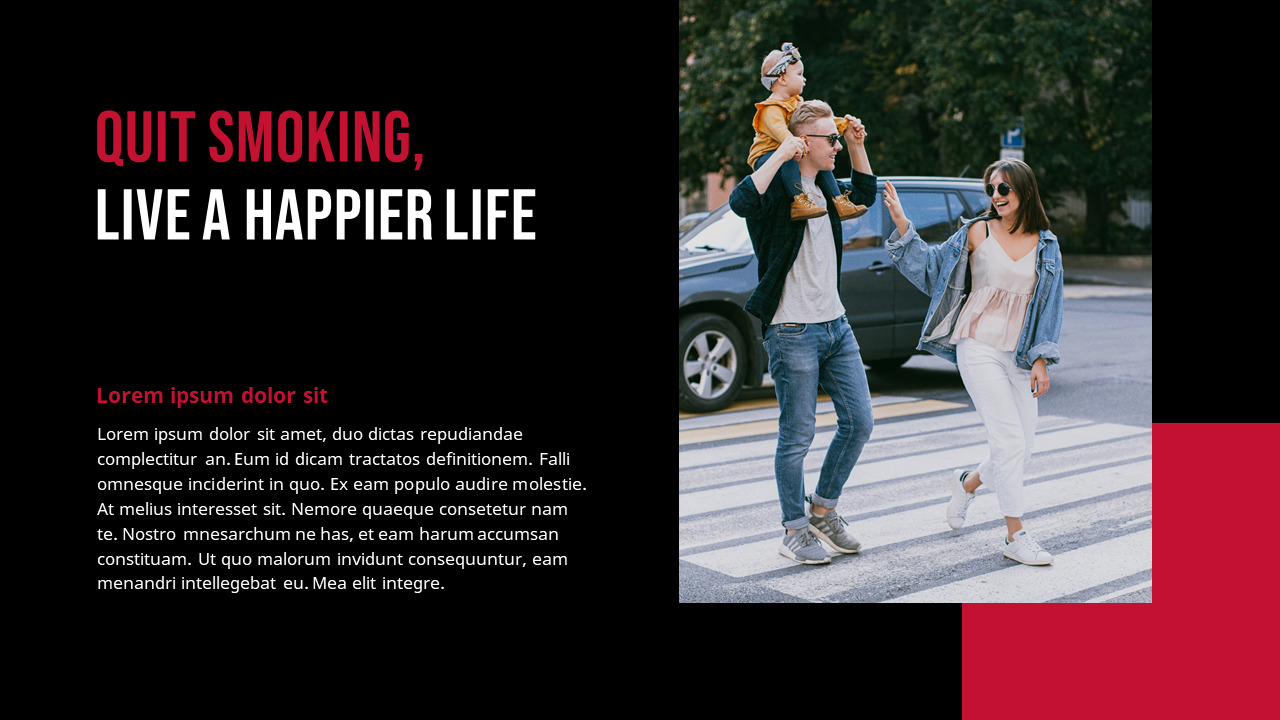 Stop Smoking Design brief Templates|Lifestyle|PPT