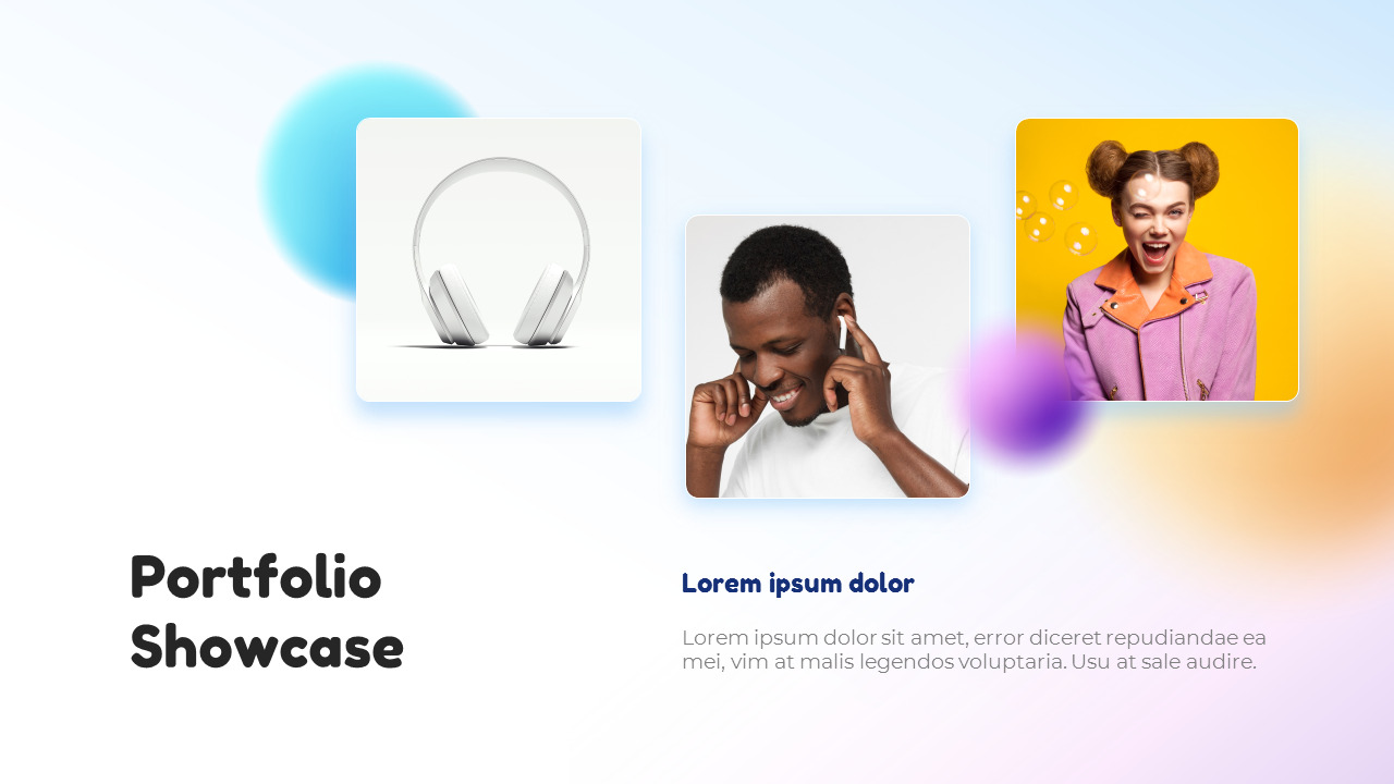 Animated Templates - Glassmorphism Concept Pitch Deck