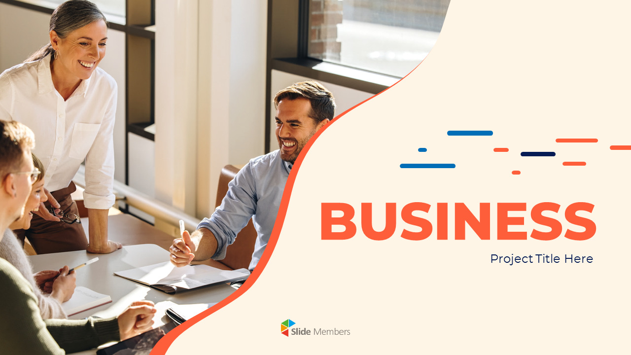 Business Project Title Pitch Deck Animation Presentation