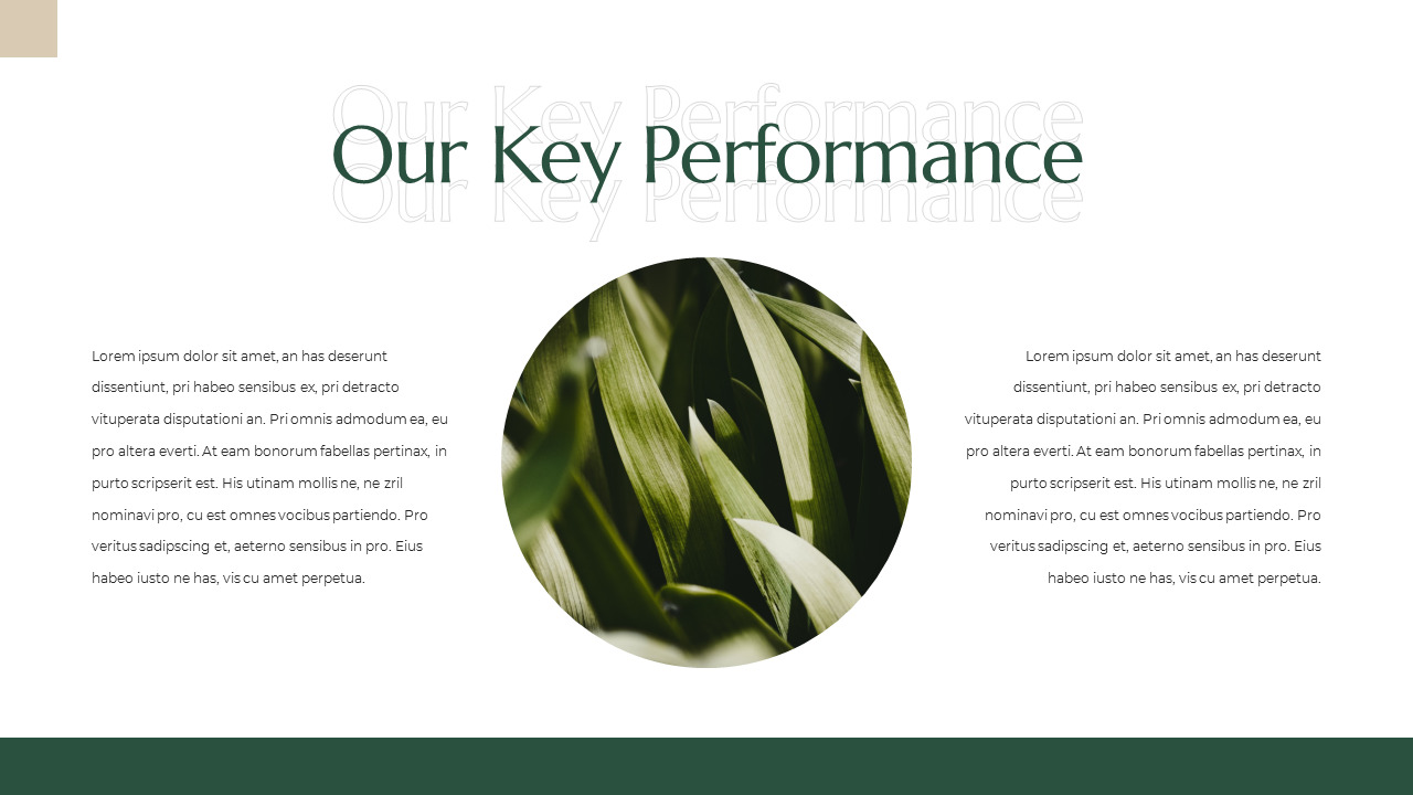 Green PPT Business