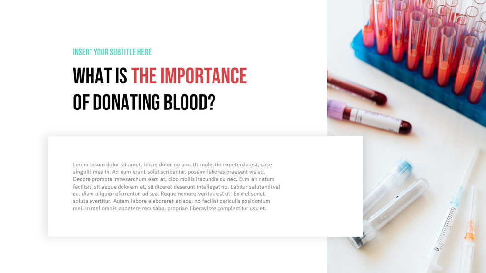 Blood Donation PPT Backgrounds|Medical|Templates