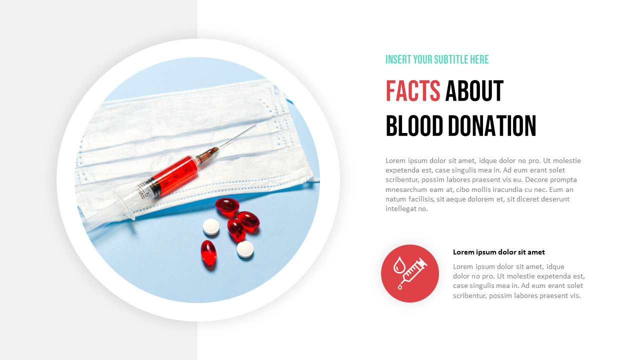 Blood Donation PPT Backgrounds|Medical|Templates