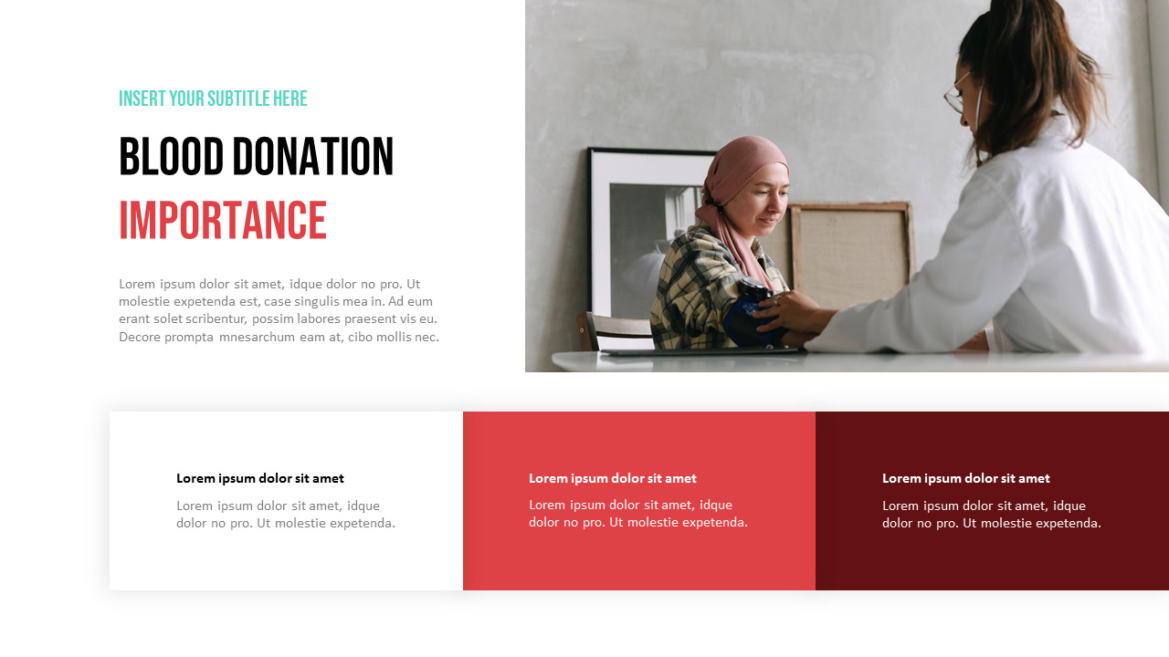 Blood Donation PPT Backgrounds|Medical|Templates