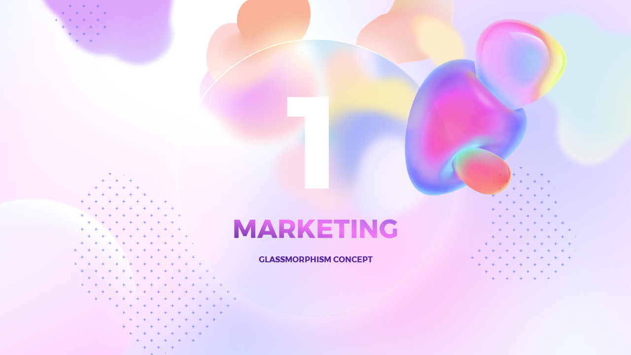 Glassmorphism ppt ppt