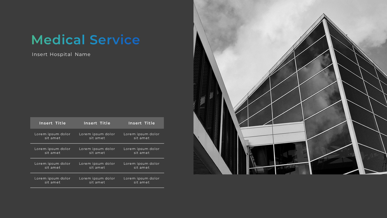 Hospital Introduction PowerPoint Templates