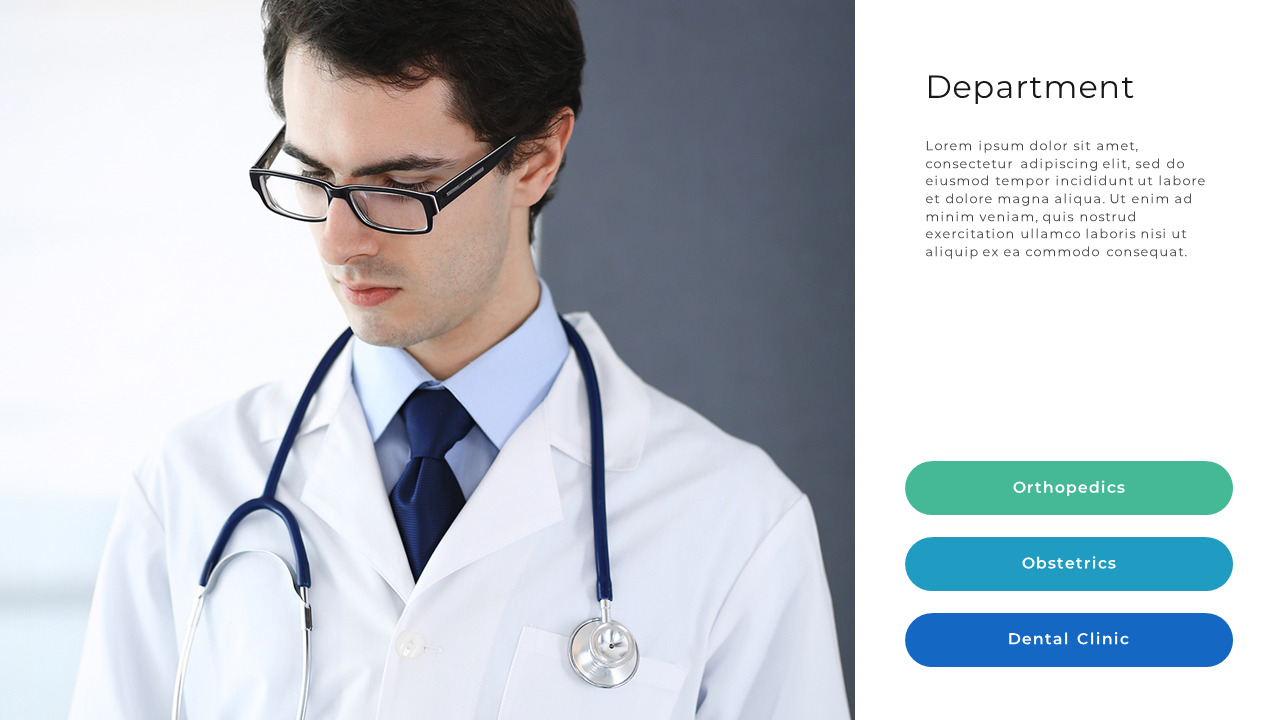 Hospital Introduction PowerPoint Templates