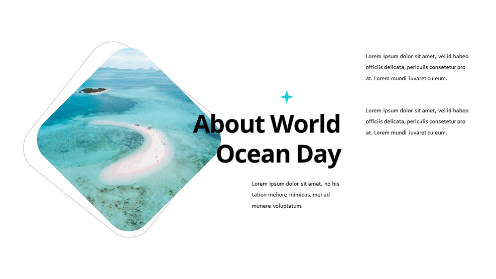 Ocean Day PPT Backgrounds|Lifestyle|Templates