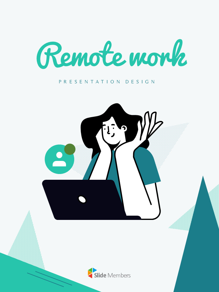 Remote Work Easy PowerPoint Design