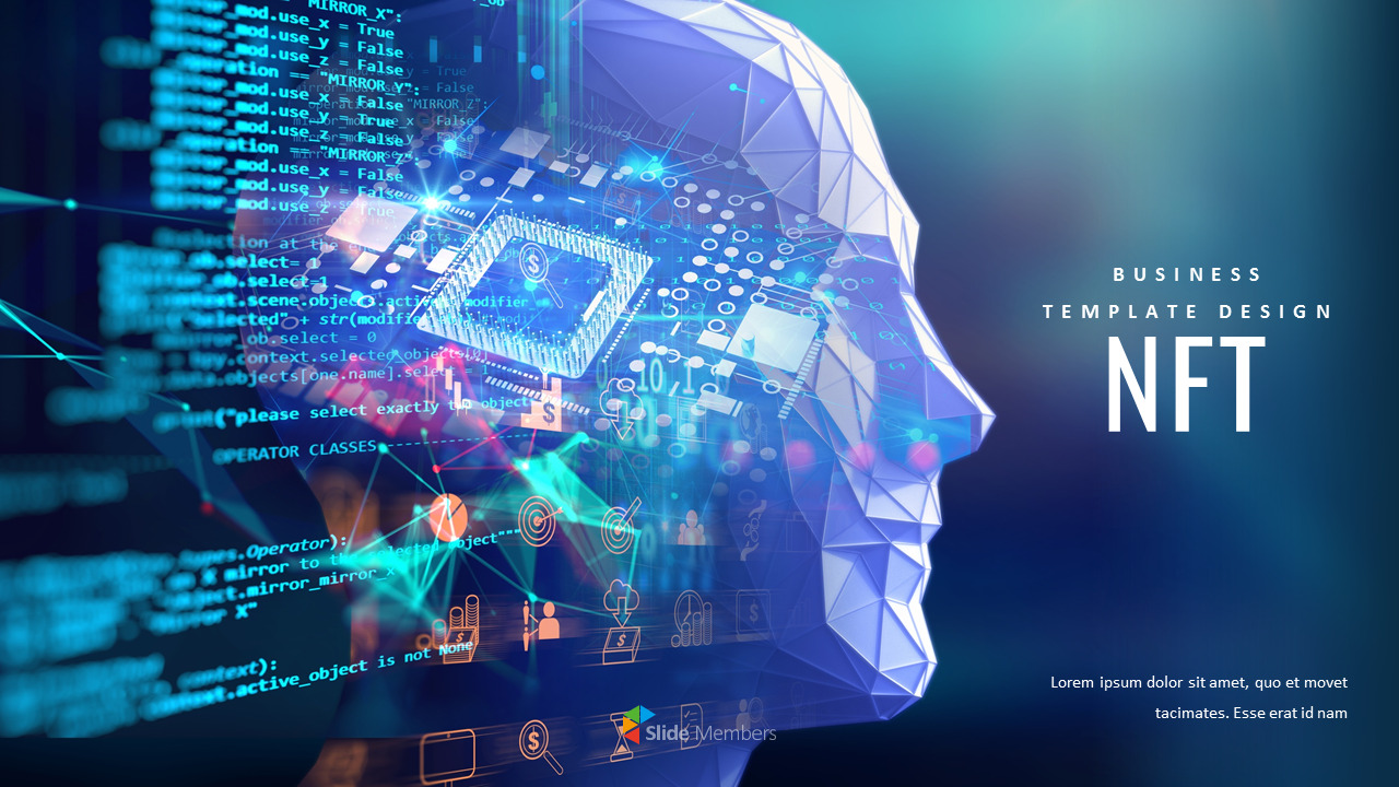 NFT google slides template|IT/Commerce