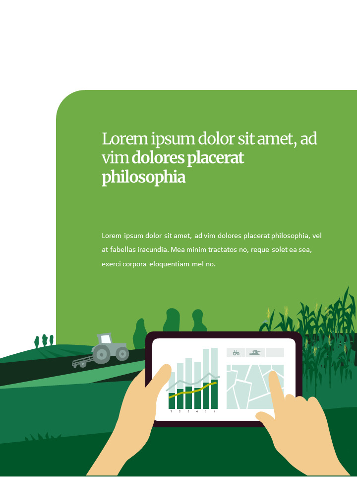 Smart Farming Technology Simple Slides Templates