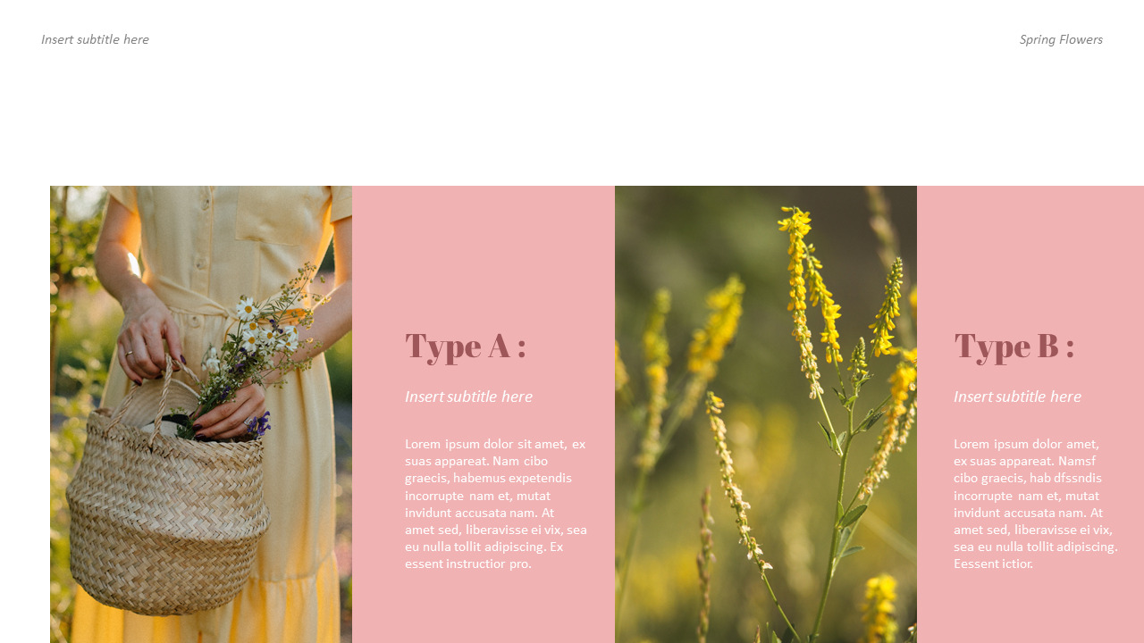 Spring Flower Google Slides Themes|Lifestyle