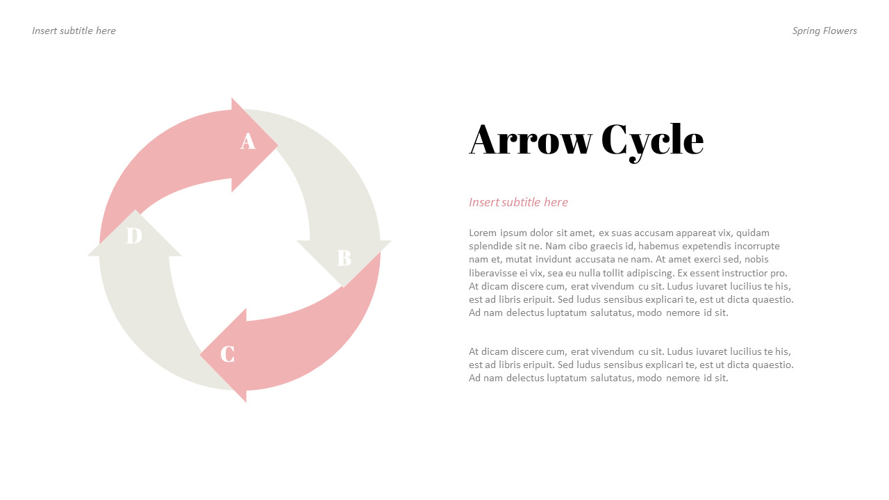 Spring Flower Google Slides Themes|Lifestyle