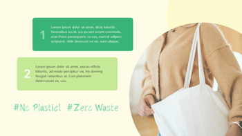 Zero Waste for Earth PowerPoint Presentations|Lifestyle|Templates