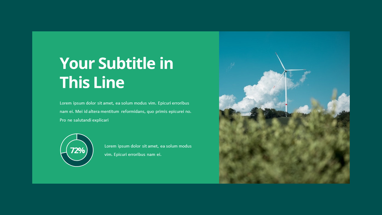 Green Energy Theme PT Templates