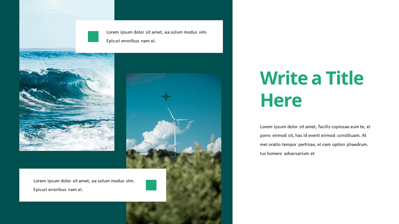 Green Energy Theme PT Templates