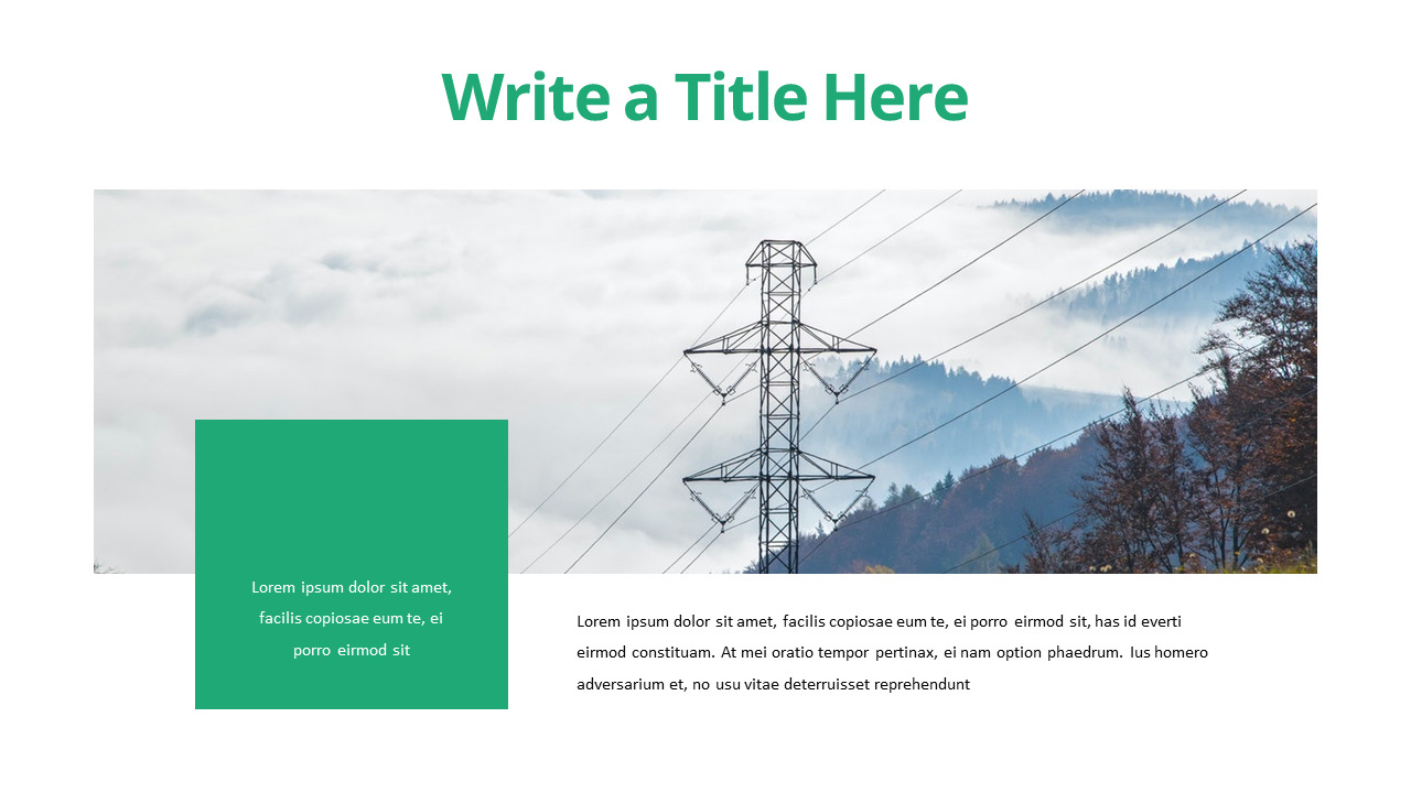 Green Energy Theme PT Templates