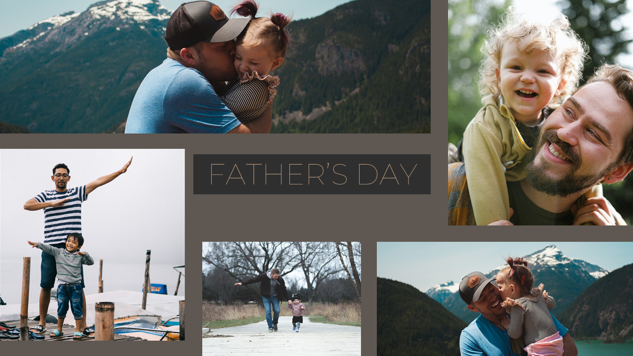 Happy Father’s Day Simple Slides Design