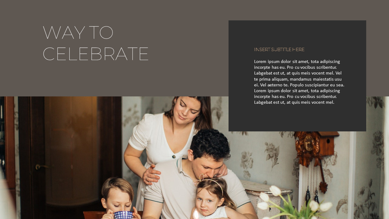 Happy Father’s Day Simple Slides Design