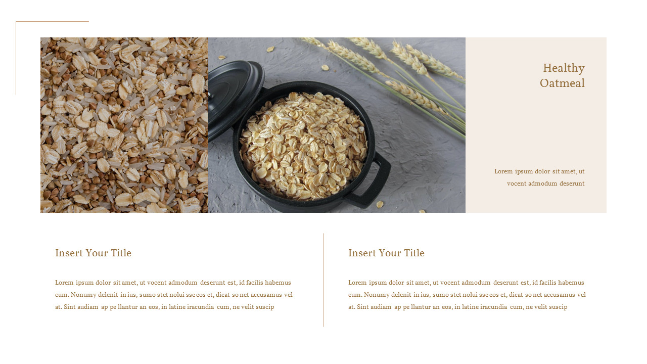 Oatmeal Presentation PowerPoint|Business|Templates