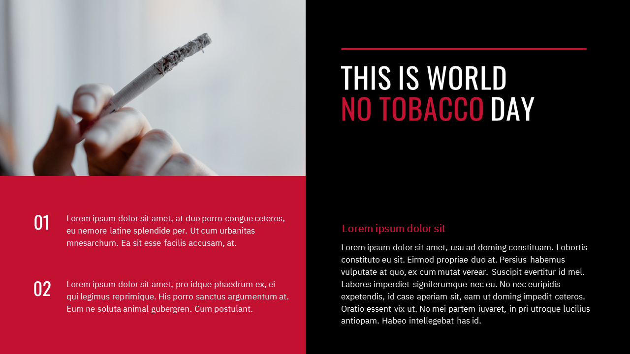 Stop Smoking Easy Google Slides|Lifestyle