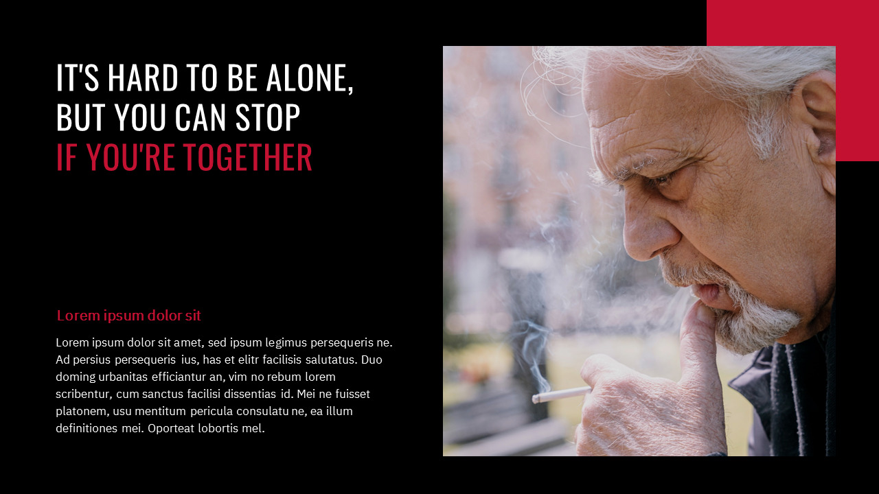 Stop Smoking Easy Google Slides|Lifestyle