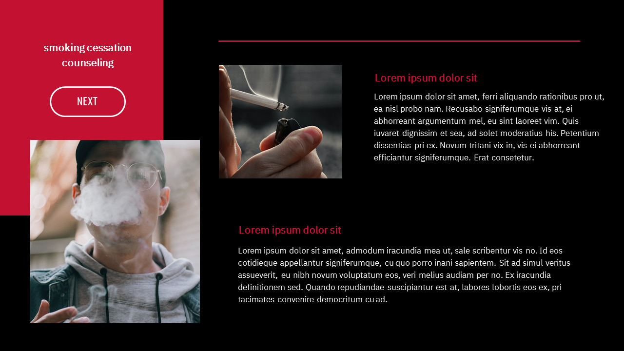 Stop Smoking Easy Google Slides|Lifestyle