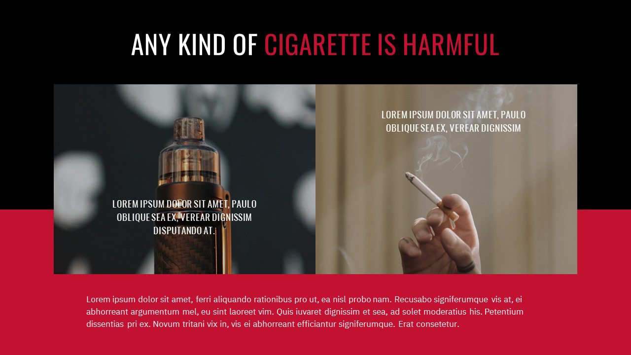 Stop Smoking Easy Google Slides|Lifestyle