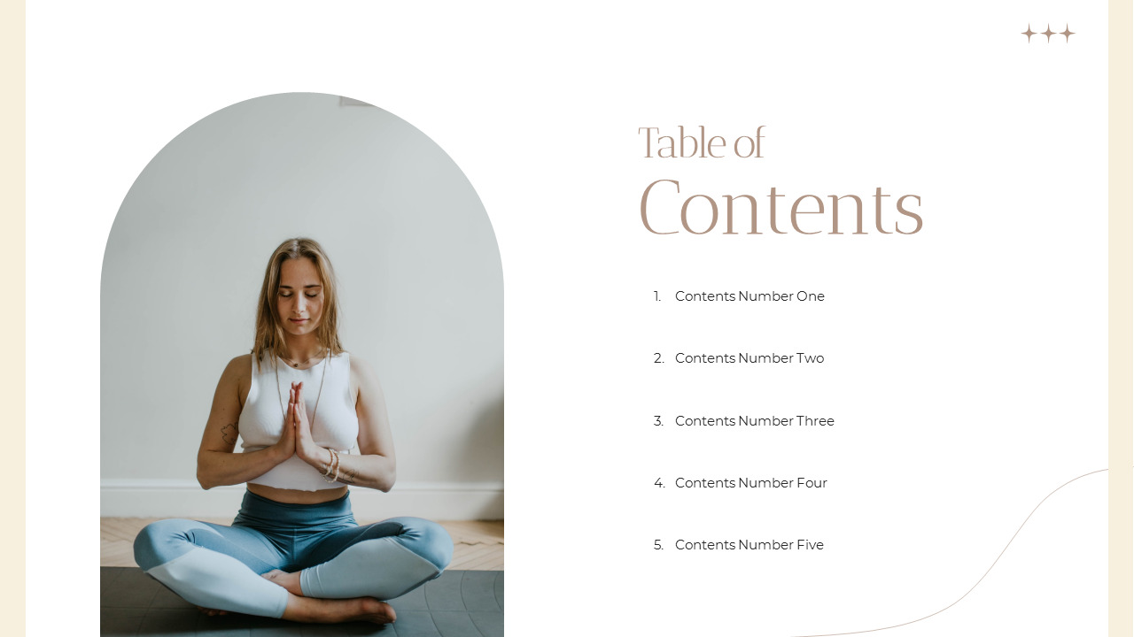 Yoga Class template google slides|Lifestyle