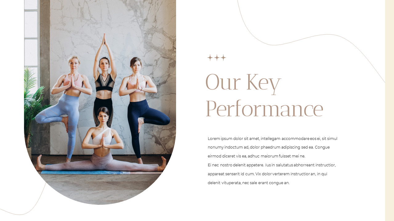 Yoga Class template google slides|Lifestyle