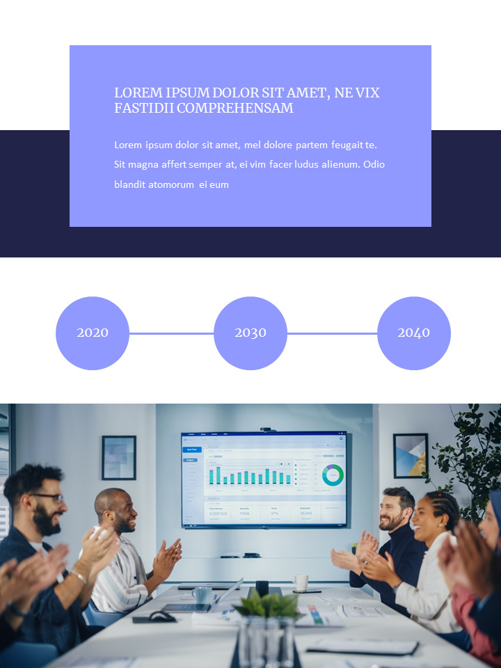 Business Template Simple Slides Design
