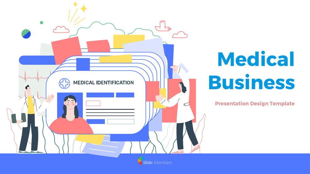 Medical Business company profile ppt template