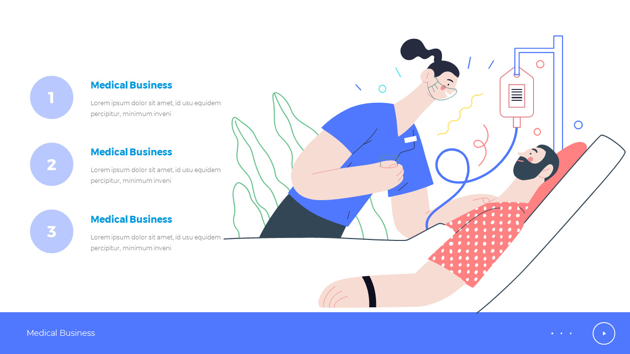 Medical Business company profile ppt template