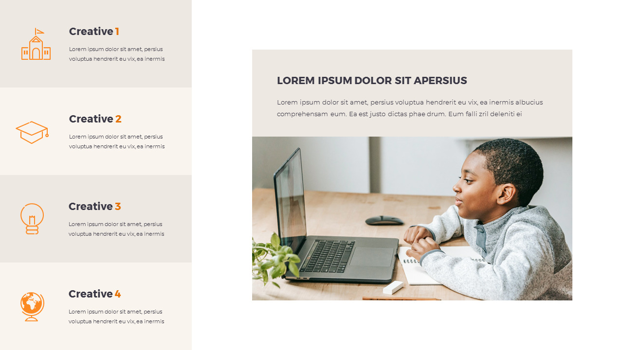 Online Classes for Creatives professional presentation