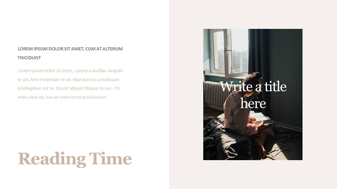 Reading Simple Slides Design|Lifestyle|Google