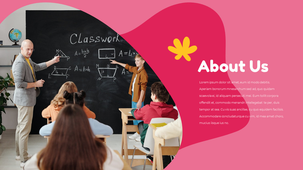 School PowerPoint deck Design