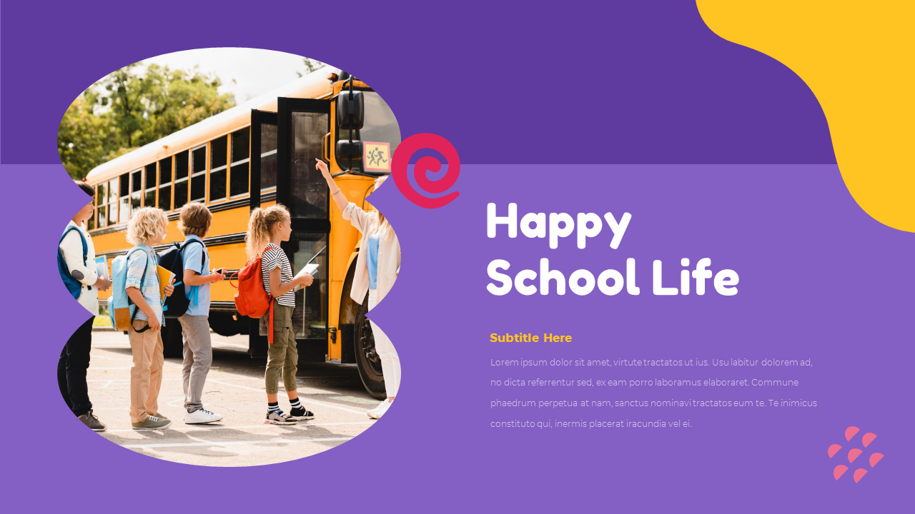 School PowerPoint deck Design