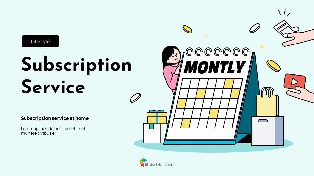 Subscription Service Pitch Deck Business Strategy PPT