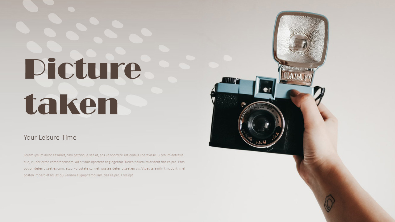 Your Leisure Time PPT Design Templates