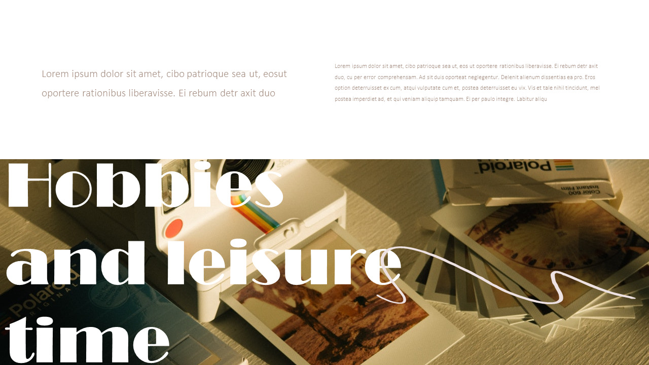 Your Leisure Time PPT Design Templates