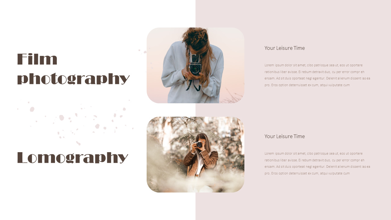 Your Leisure Time PPT Design Templates