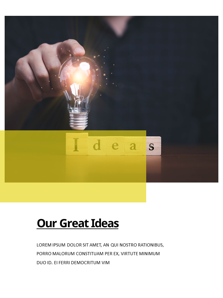 Business Idea powerpoint design free