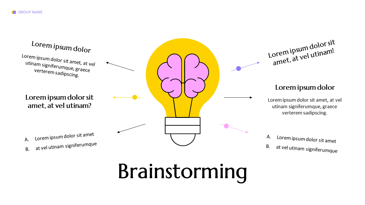 Creative Thinking Business Plan Business Pitch Deck
