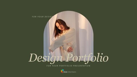 Design Portfolio PowerPoint deck Design