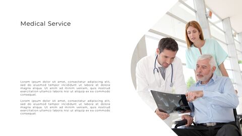 Présentation de l'hôpital modèle de profil d'entreprise ppt