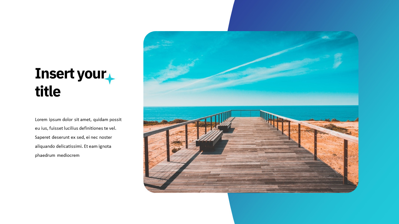 Ocean Day company profile template design|Lifestyle|Google Slides