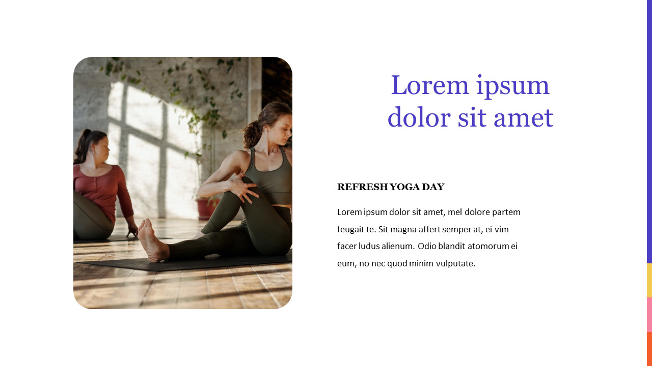 Yoga Day Google Slides mac|Lifestyle