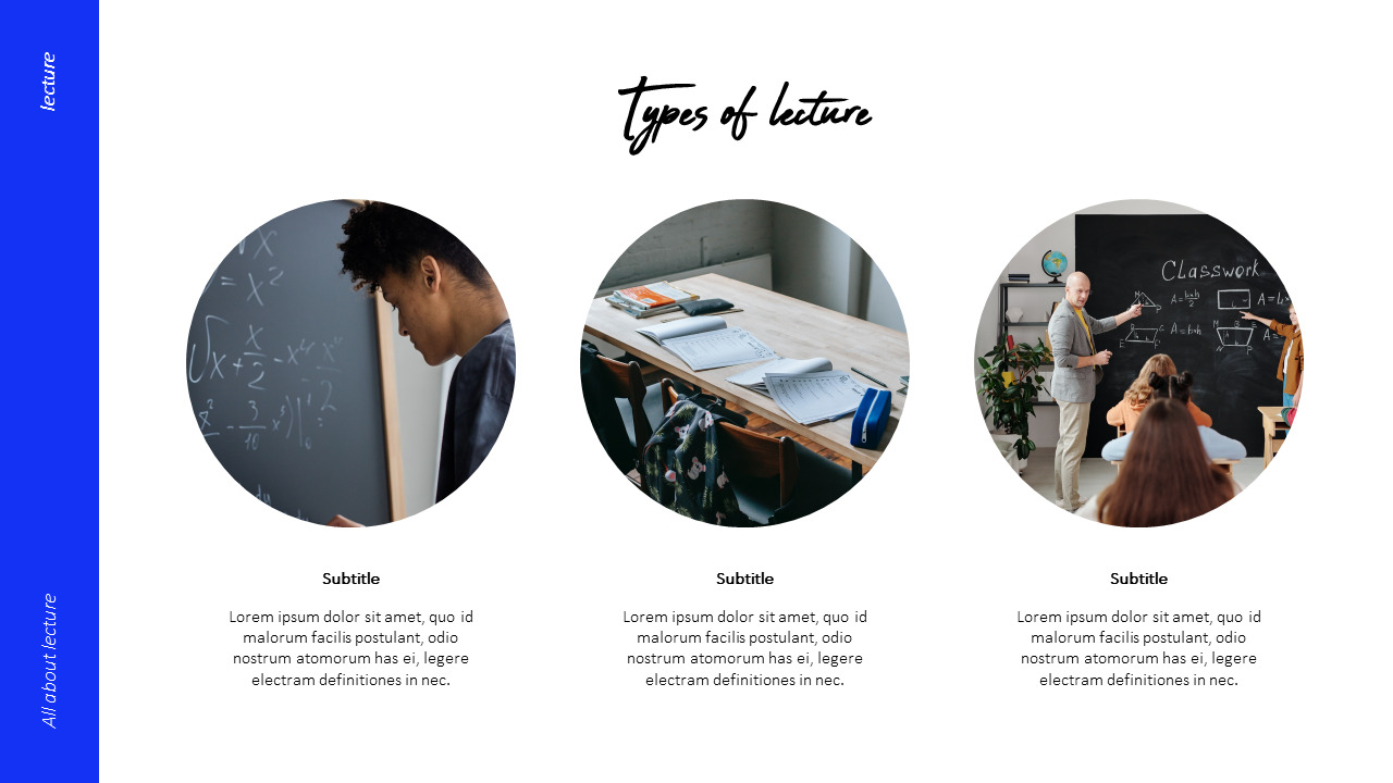 Lecture PPT Design|Education|Templates