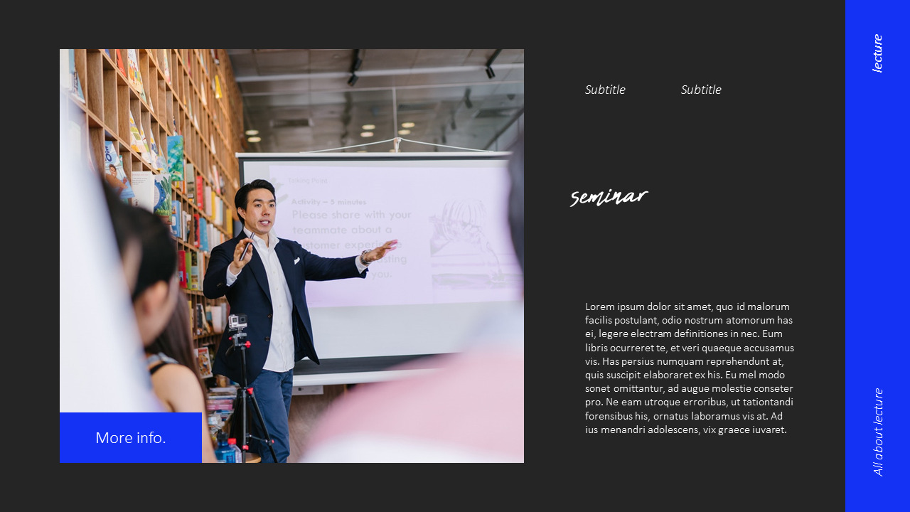 Lecture PPT Design|Education|Templates