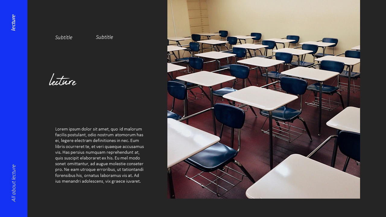 Lecture PPT Design|Education|Templates