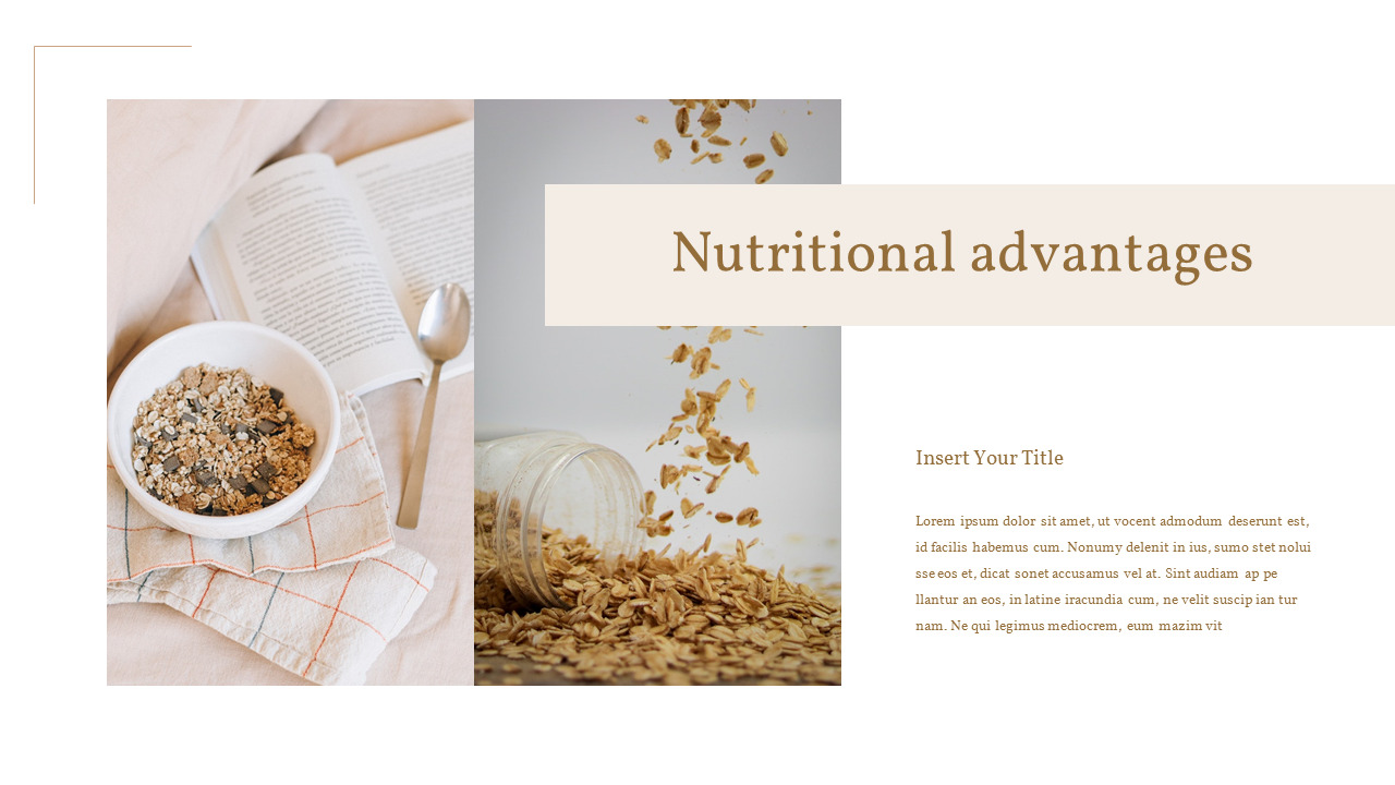 Oatmeal template google slides|Business